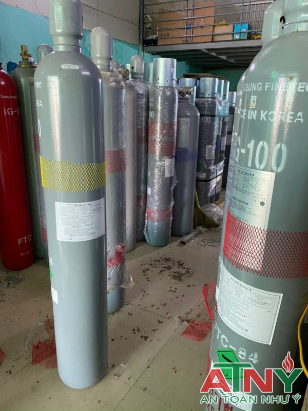 BÁO GIÁ HỆ THỐNG CHỮA CHÁY KHÍ NITƠ N2 IG100(HÀN QUỐC-KOREA)