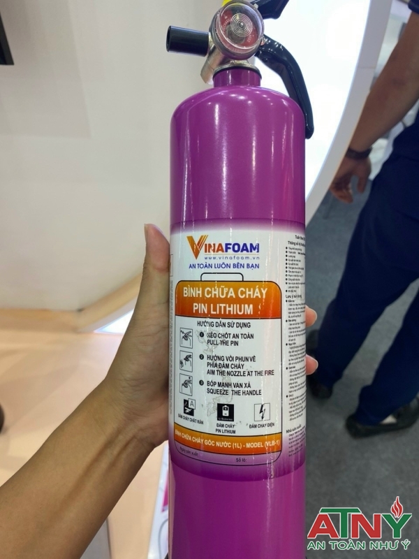 Bình chữa cháy Orion Pin lithium gốc nước 1kg 3kg 6kg 9kg