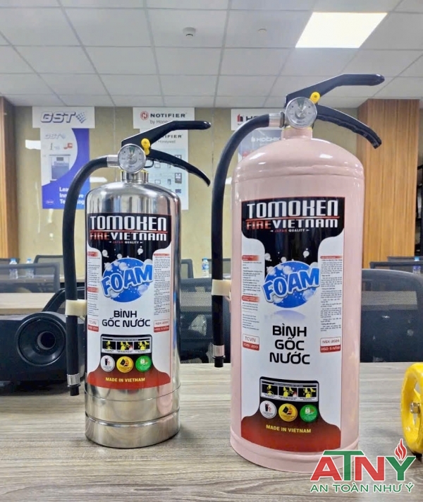 Bình chữa cháy Pin Lithium tomoken 2L 3l 4l 6l 8l 9l 25lit