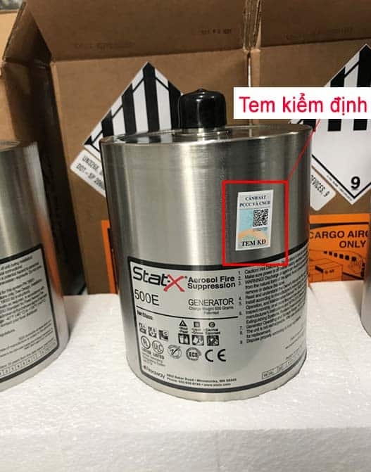 Bình chữa cháy Stat-X 15E 30E 60E 100E 250E 500E 1000E 1500E 2500E