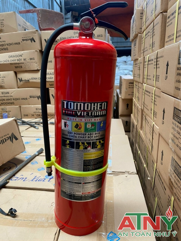 Bình chữa cháy tomoken bột abc 4kg,6kg,8kg,9kg,35kg,co2 3kg,5kg,24kg