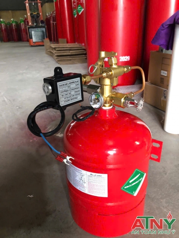 Bình treo tường tự động FM200 15L 15kg