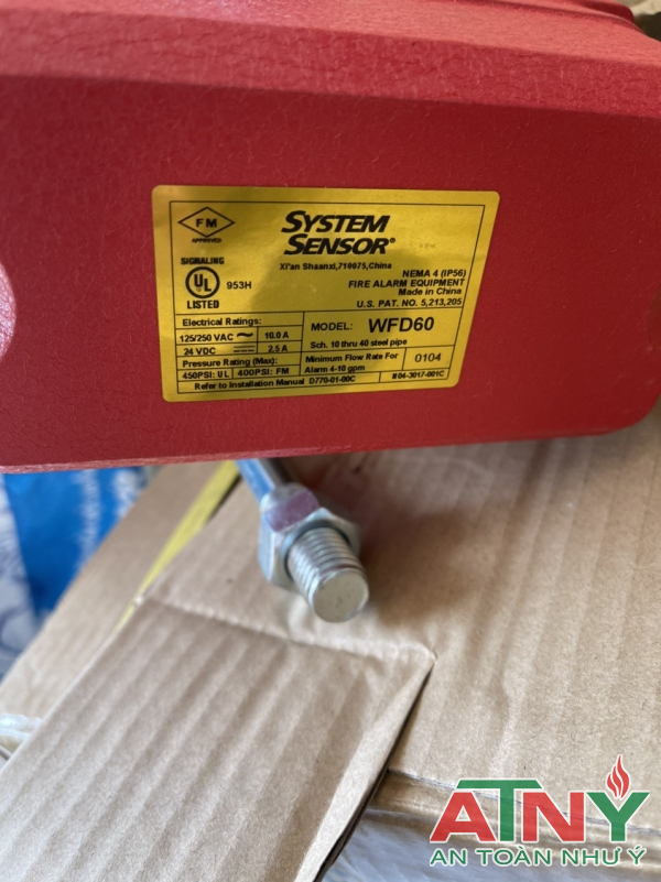 CÔNG TẮC DÒNG CHẢY SYSTEM SENSOR WFD60 LÀ GÌ