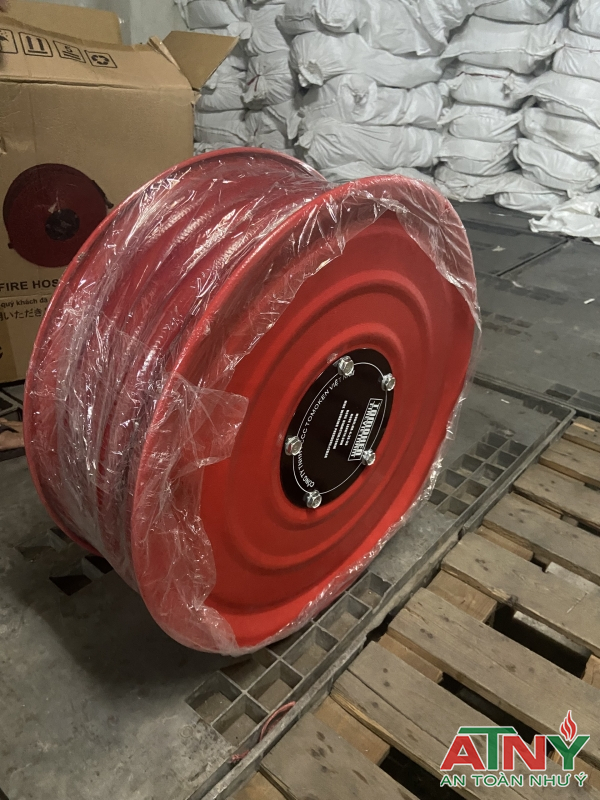Cuộn vòi chữa cháy rulo tomoken d25 dài 30m