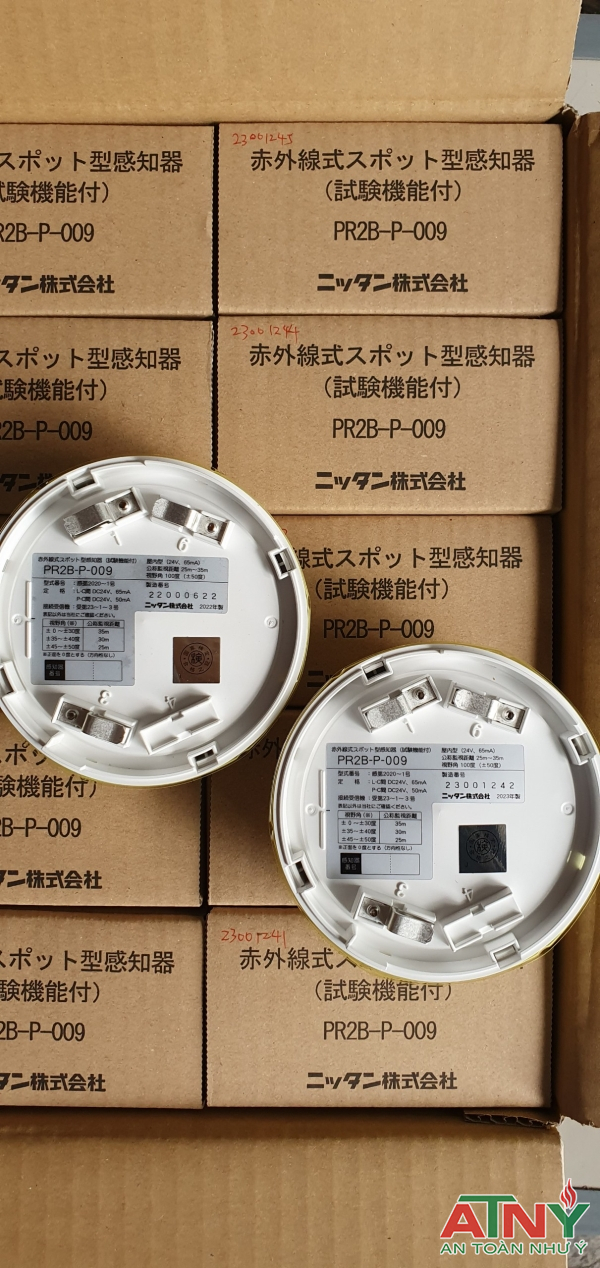 Đầu báo lửa PR2B-P-009 nittan Nhật Bản Japan