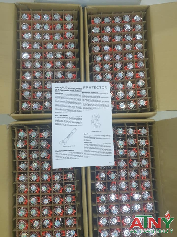 đầu phun sprinkler d20 d15 quay lên quay xuống giá rẻ có kiểm định