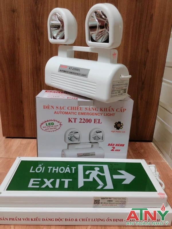 Đèn chiếu sáng sự cố kentom kt-2200el kt-402 403 kt-750