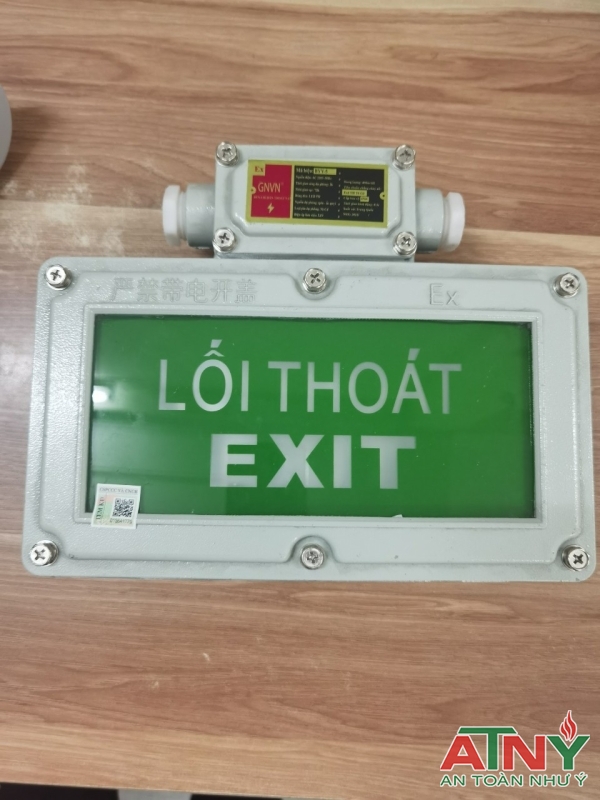 Đèn exit chống nổ giá bao nhiêu?