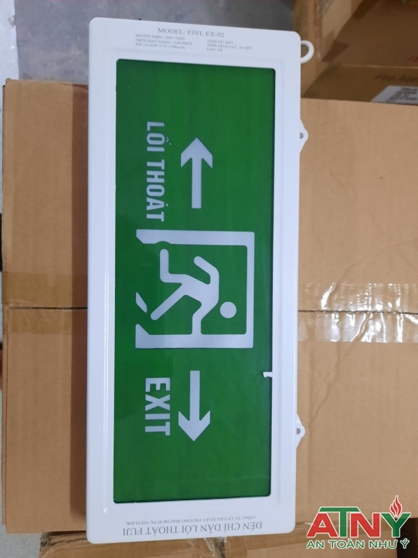 Đèn exit sự cố Fuji giá bao nhiêu?