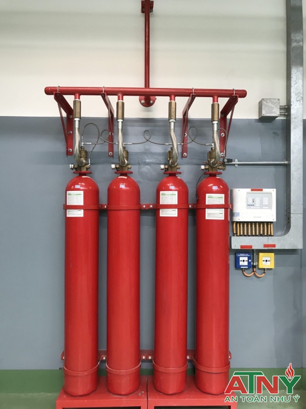 Hệ thống chữa cháy khí sạch IG100 FM200 NITO là gì