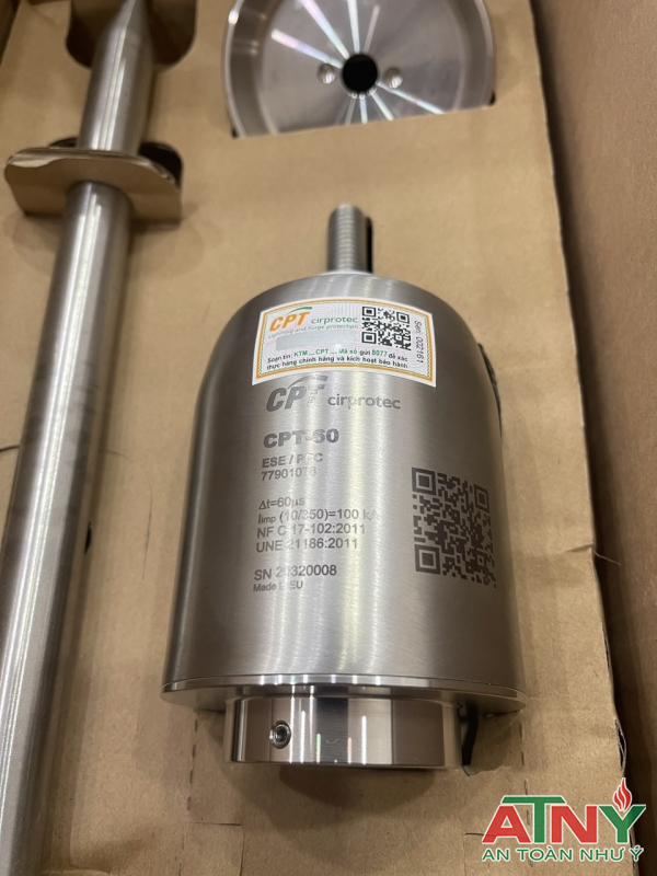 Kim thu sét cirprotec cpt-60 Tây Ban Nha bộ đếm sét CDR-401