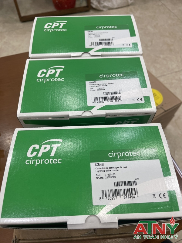 Kim thu sét cirprotec cpt-60 Tây Ban Nha bộ đếm sét CDR-401