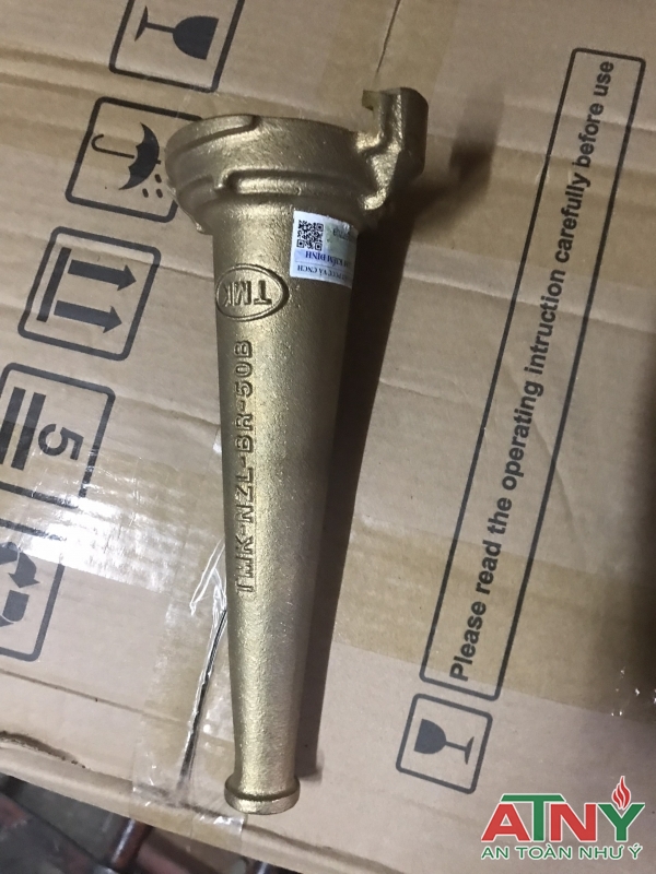 Lăng phun bằng đồng dn50 dn65 có kiểm định cấp tem pccc