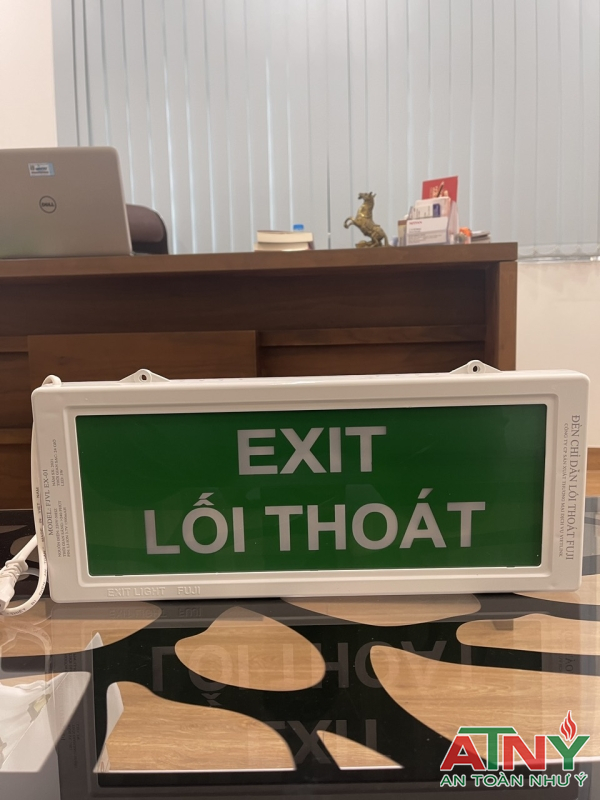 Tem kiểm định PCCC đèn exit đèn sự cố liên hệ báo giá An Toàn Như Ý