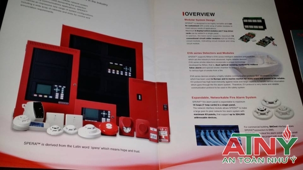 Tủ trung tâm báo cháy địa chỉ nittan 2 loop NFU 7000